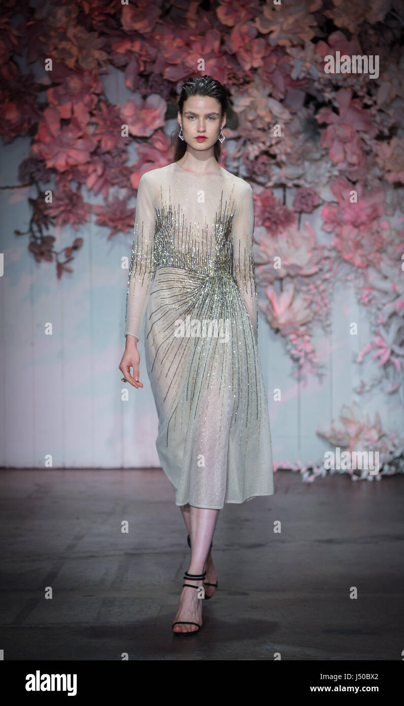 Sydney, Australia. 15th May, 2017. A model presents a creation during ...