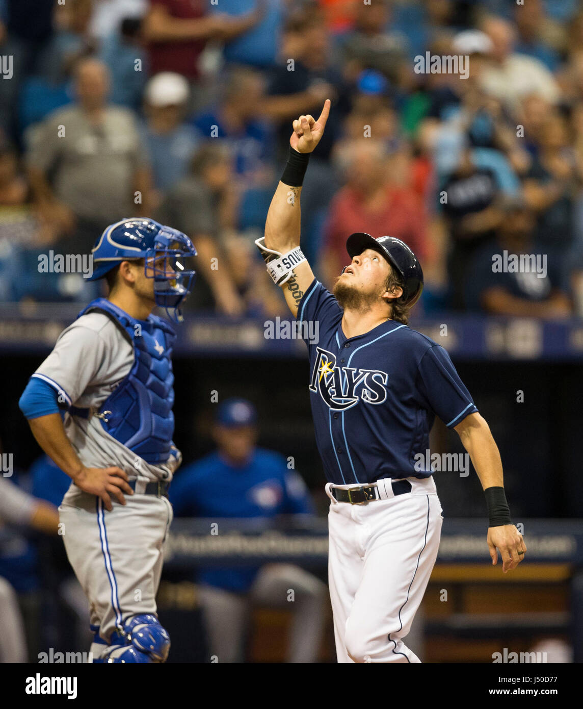 Florida, USA. 6th May, 2017. LOREN ELLIOTT | Times .Tampa Bay Rays ...