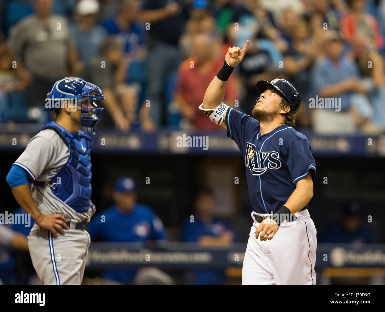 Florida, USA. 6th May, 2017. LOREN ELLIOTT | Times .Tampa Bay Rays ...