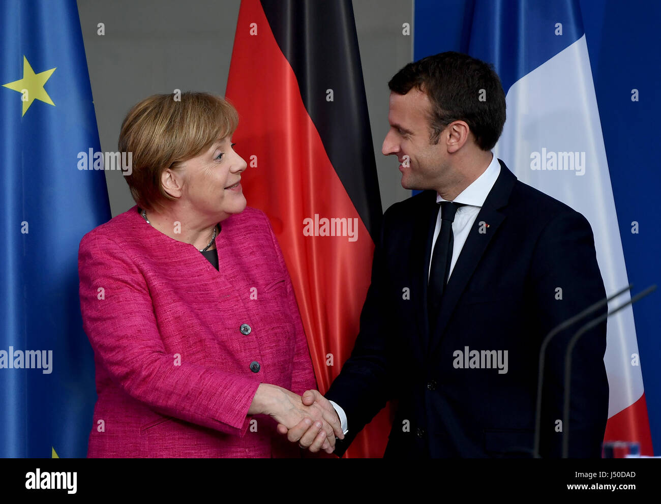 Berlin, Germany. 15th May, 2017. German Chancellor Angela Merkel (CDU ...