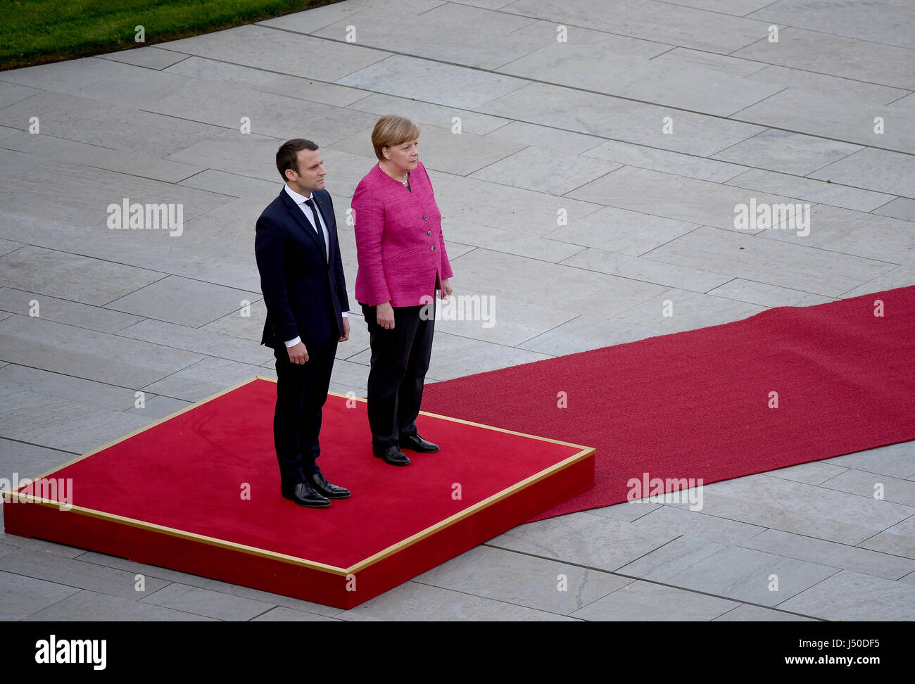 Berlin, Germany. 15th May, 2017. German Chancellor Angela Merkel (CDU ...