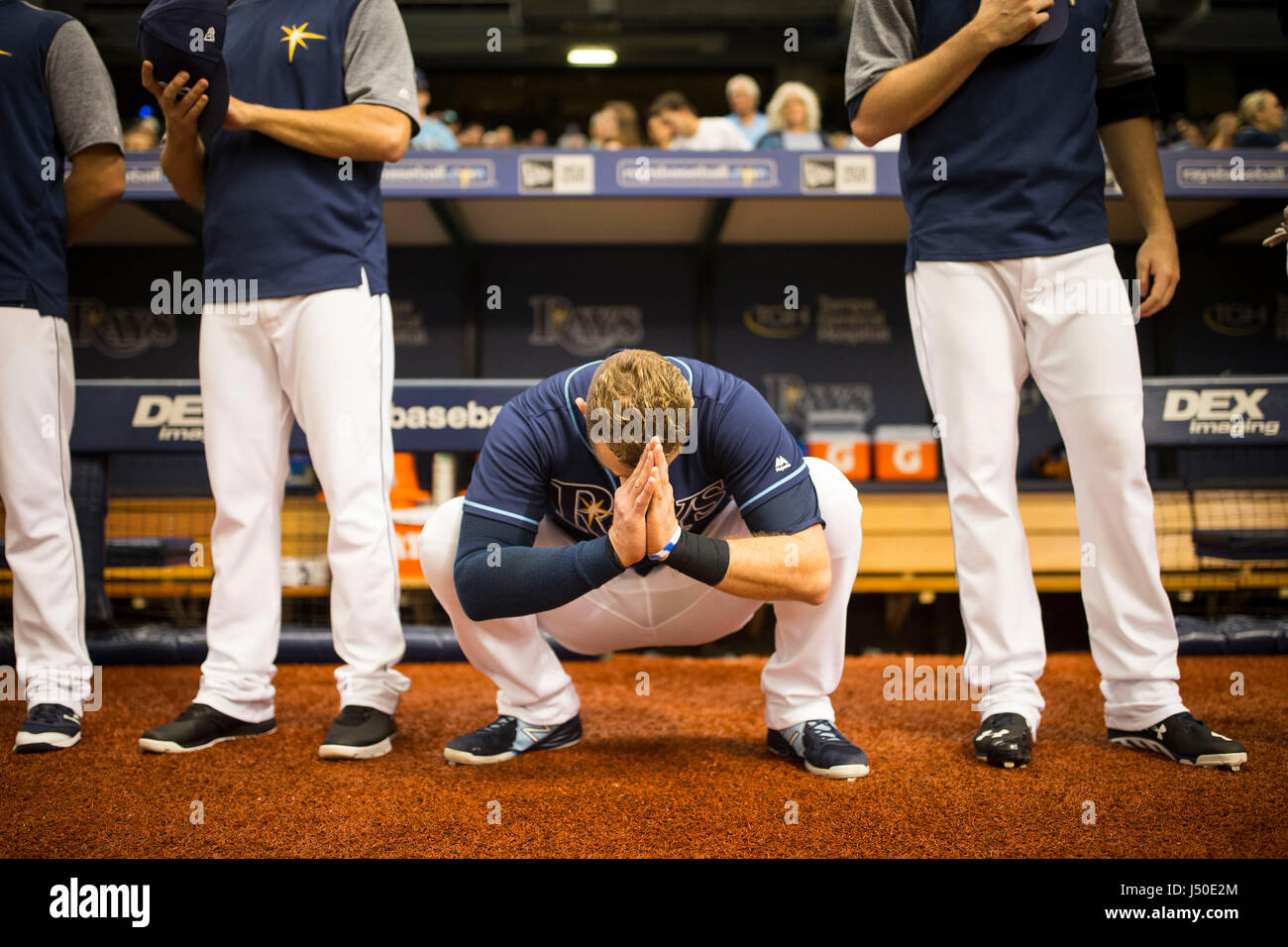 Florida, USA. 6th May, 2017. LOREN ELLIOTT | Times .Tampa Bay Rays ...