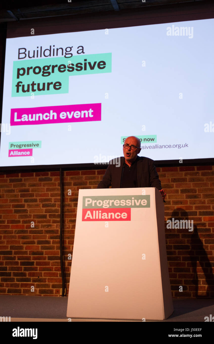London, UK. 15th May, 2017. Neal Lawson. Progressive Alliance launch ...