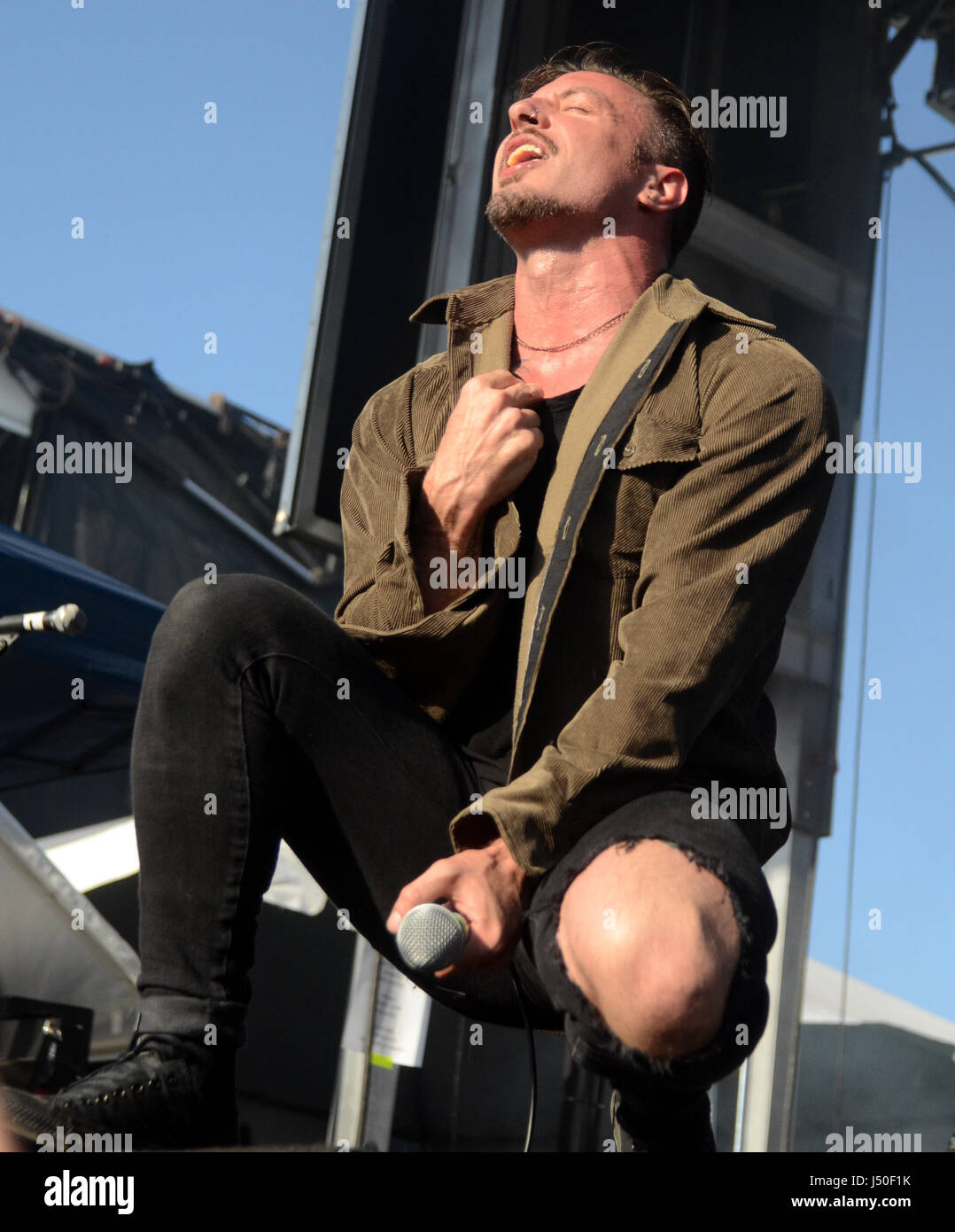 Greg Puciato Dillinger Escape Plan Stock Photos & Greg Puciato ...
