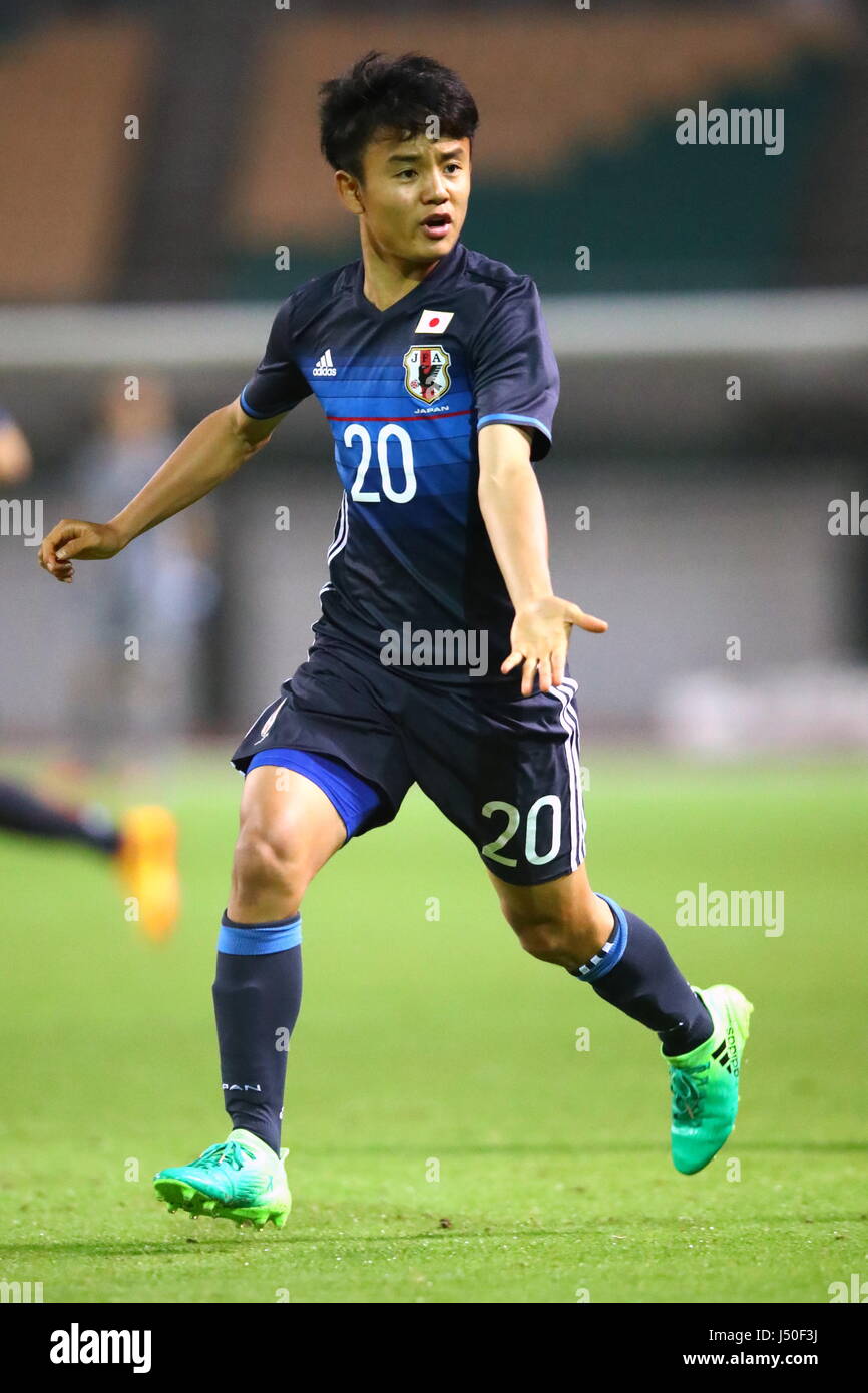 Shizuoka, Japan. 15th May, 2017. Takefusa Kubo (JPN) Football/Soccer ...
