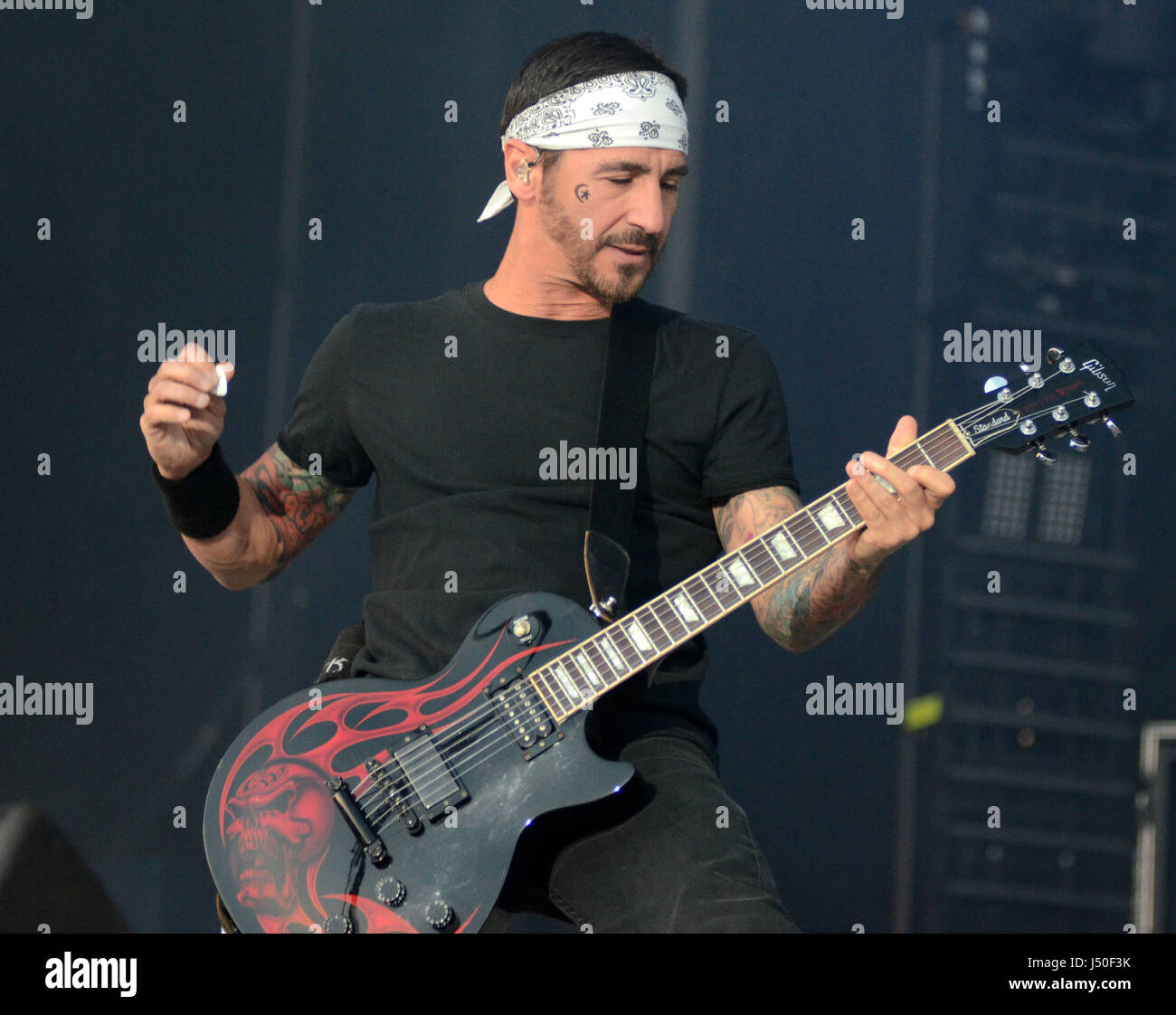 May 13, 2017: Lead singer Sully Erna from the band Godsmack performs ...