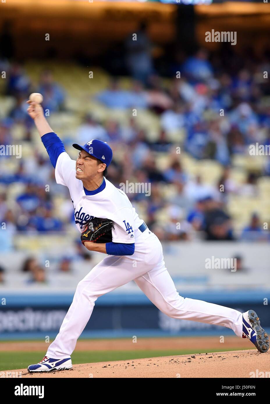 Los Angeles, California, USA. 28th Apr, 2017. Kenta Maeda (Dodgers) MLB ...
