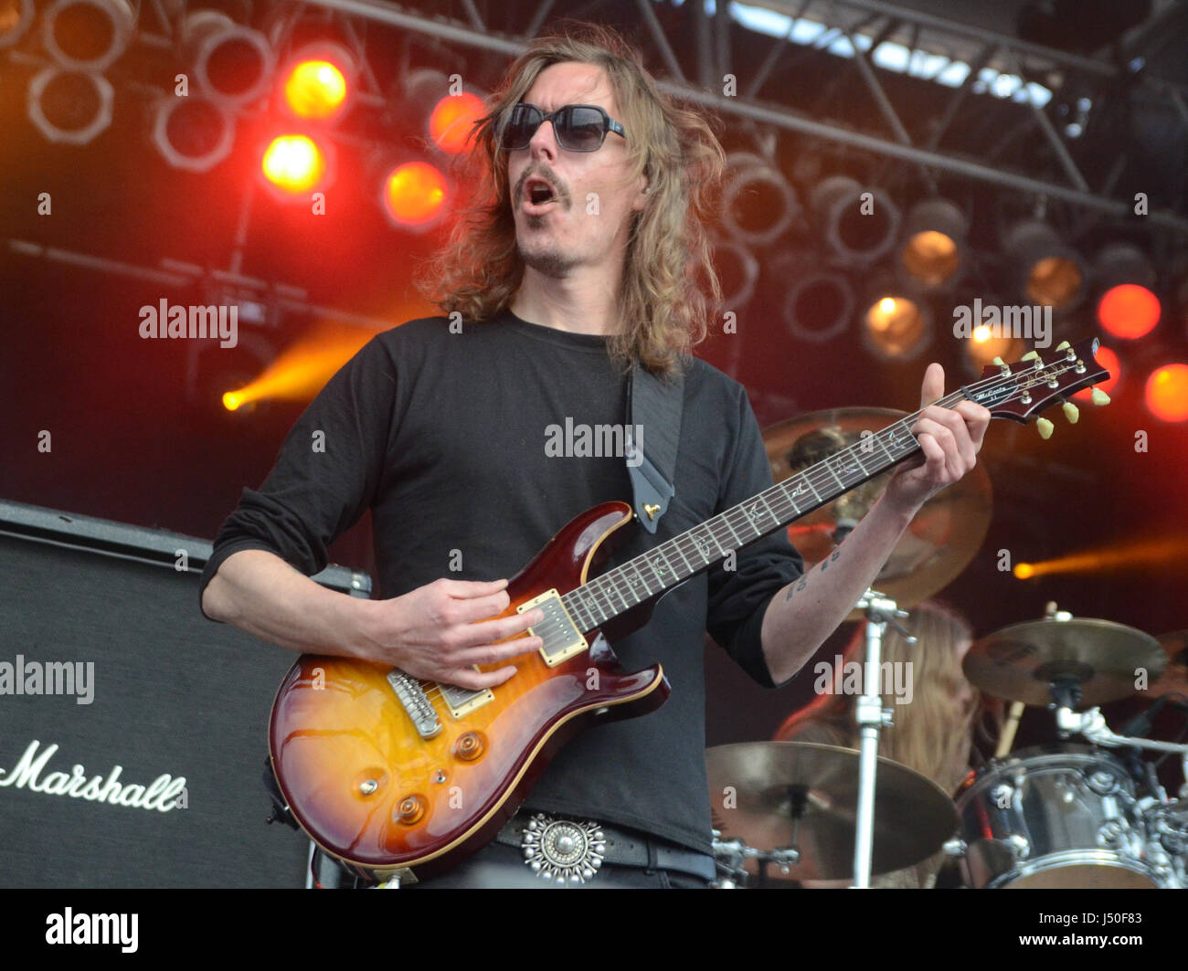 Somerset, Wisconsin, USA. 14th May, 2017. Lead singer Mikael kerfeldt ...