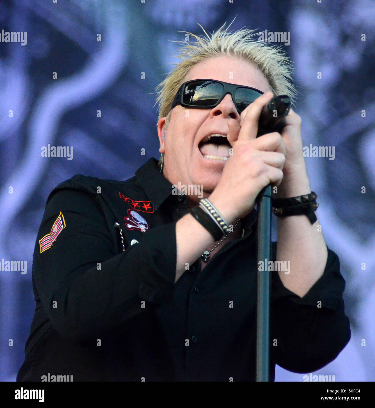 Somerset, Wisconsin, USA. 14th May, 2017. Lead singer Dexter Holland of ...