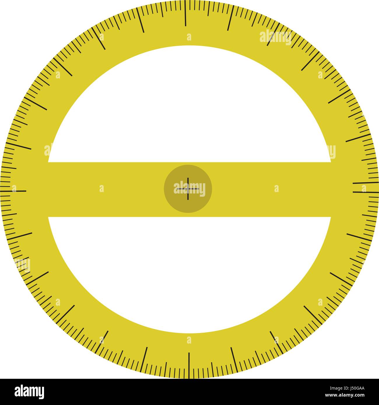 protractor ruler icon Stock Vector Image & Art - Alamy
