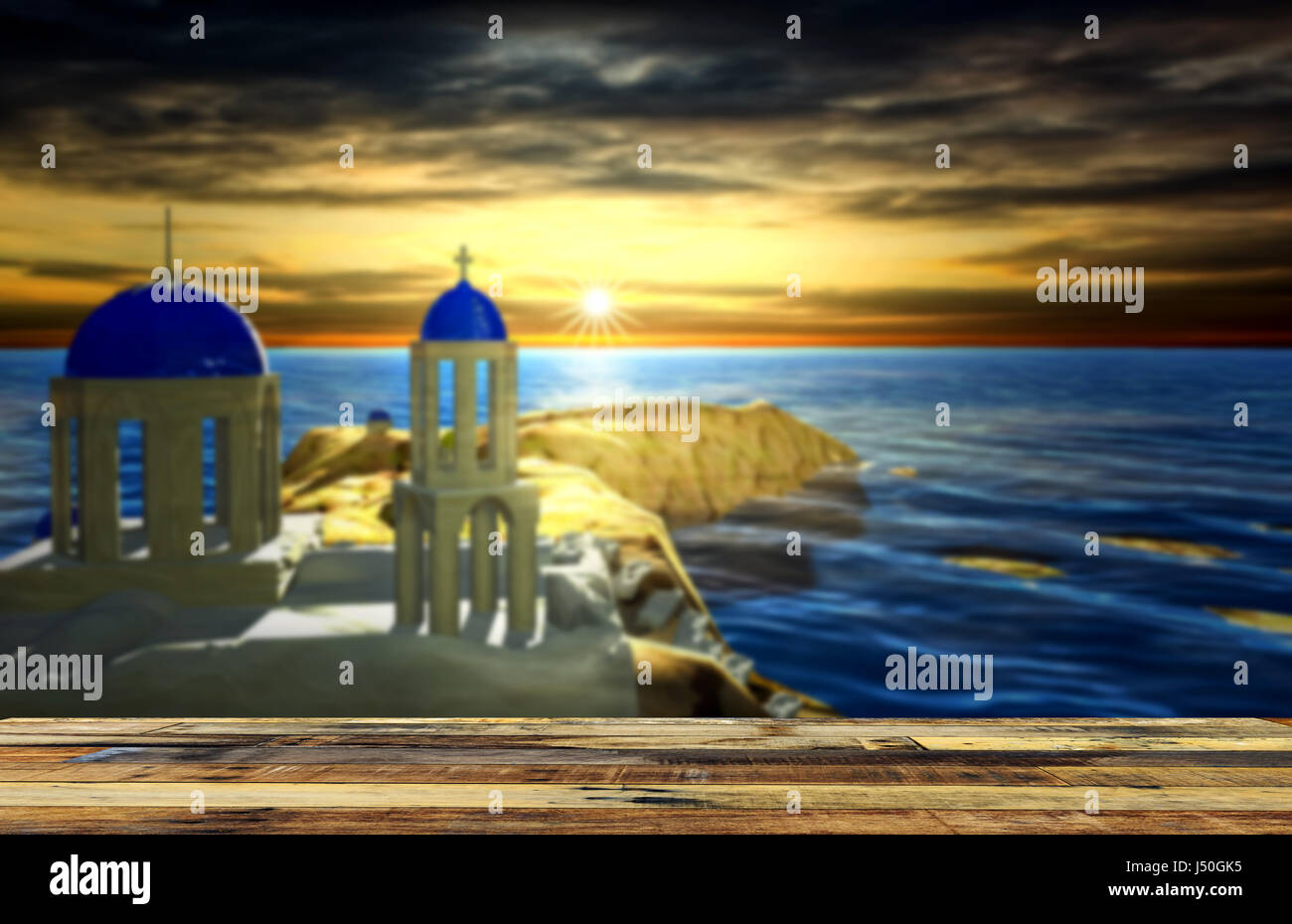 The wood table with nice beautiful background Stock Photo - Alamy