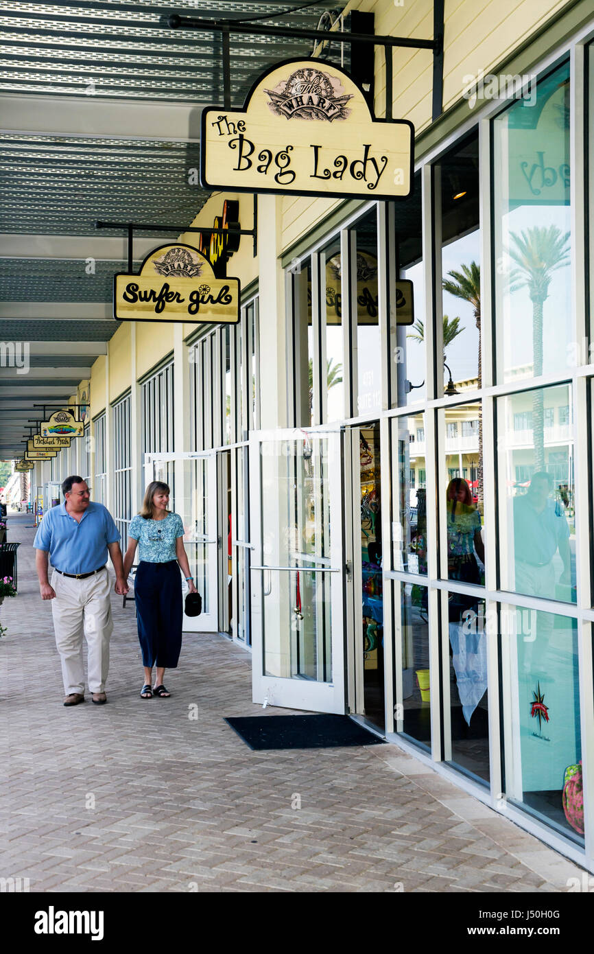 Alabama Baldwin County,Orange Beach,The Wharf,shopping shopper shoppers ...