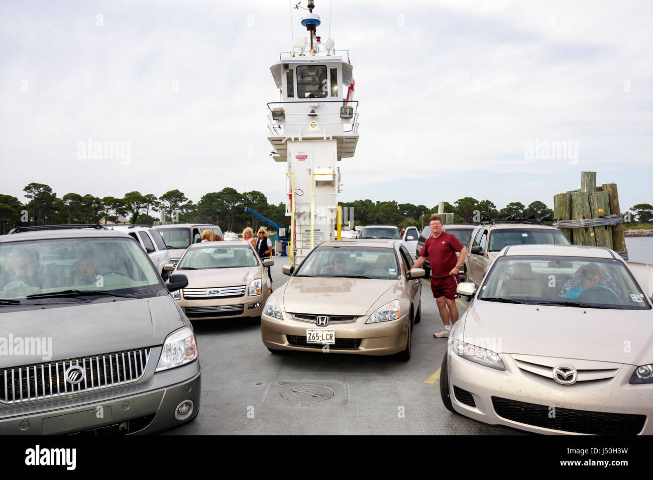 Car ferry fort morgan hi-res stock photography and images - Alamy