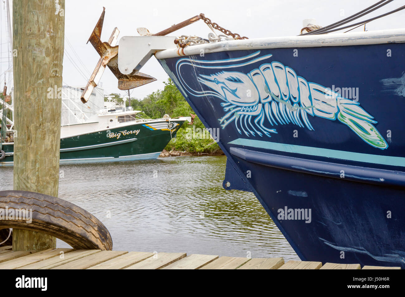 Alabama Mobile County,Bay waterou la Batre,commercial shrimp fleet ...