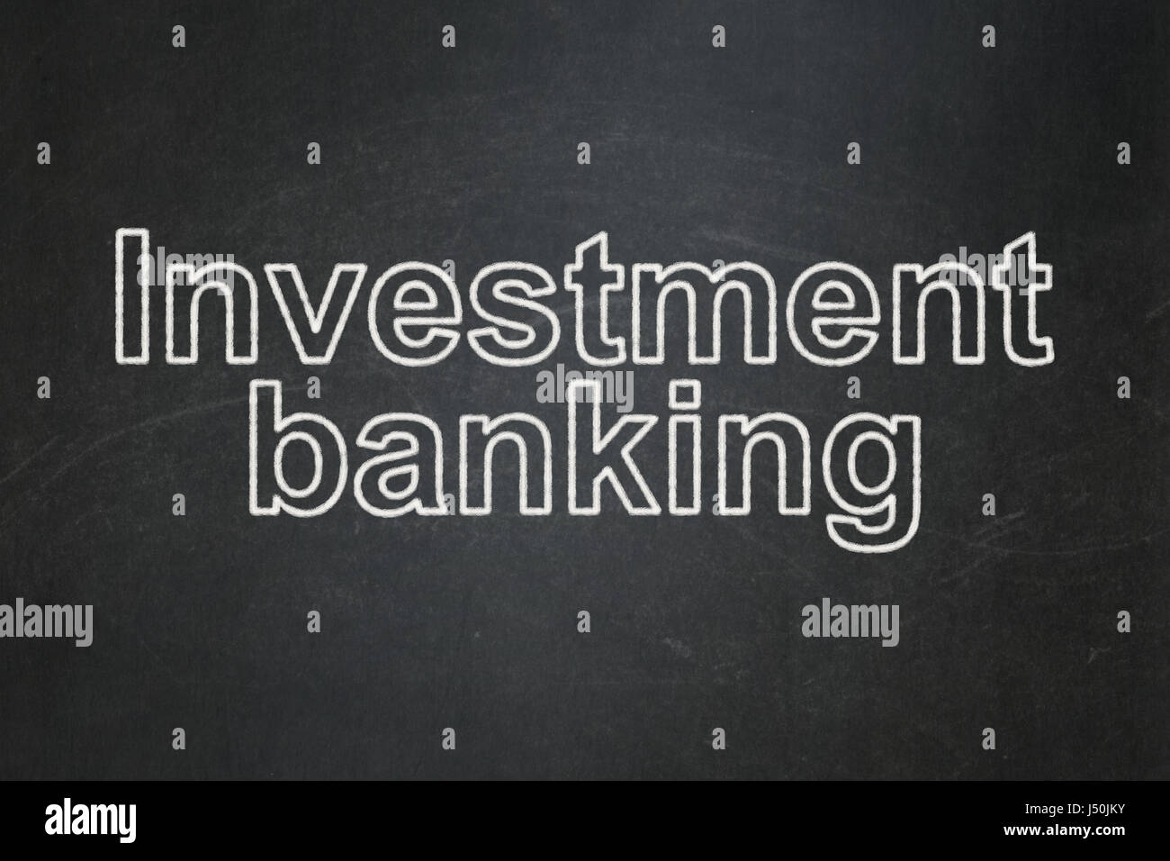 Money concept: Investment Banking on chalkboard background Stock Photo ...