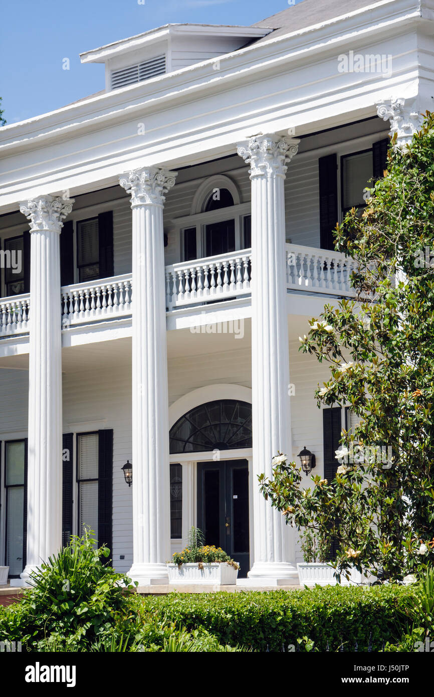 Old Plantation Style Home Pillars