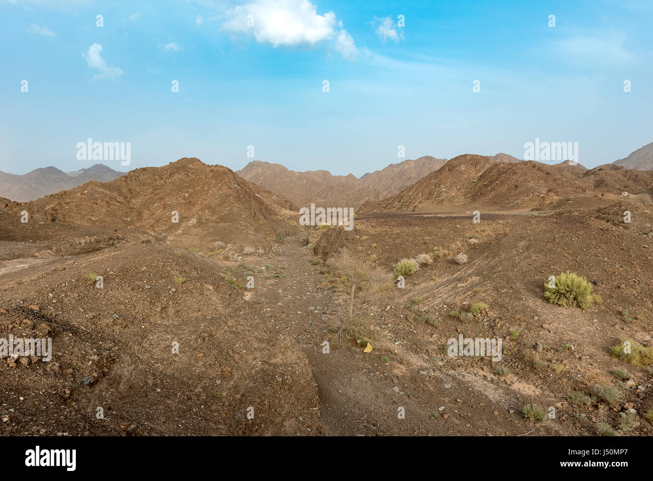 Beautiful View of Lakes and Desert in United Arab Emirates Stock Photo ...