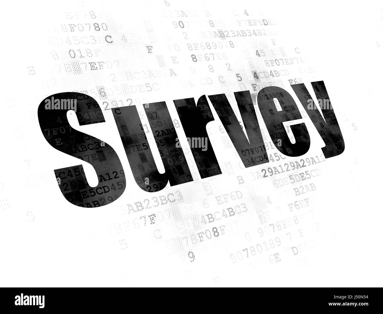 Science concept: Survey on Digital background Stock Photo - Alamy