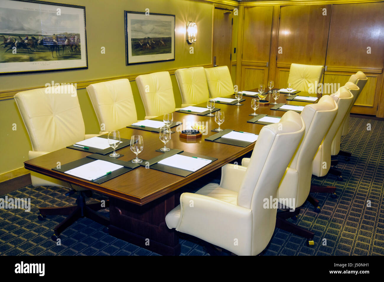 Conference room table hi-res stock photography and images - Alamy