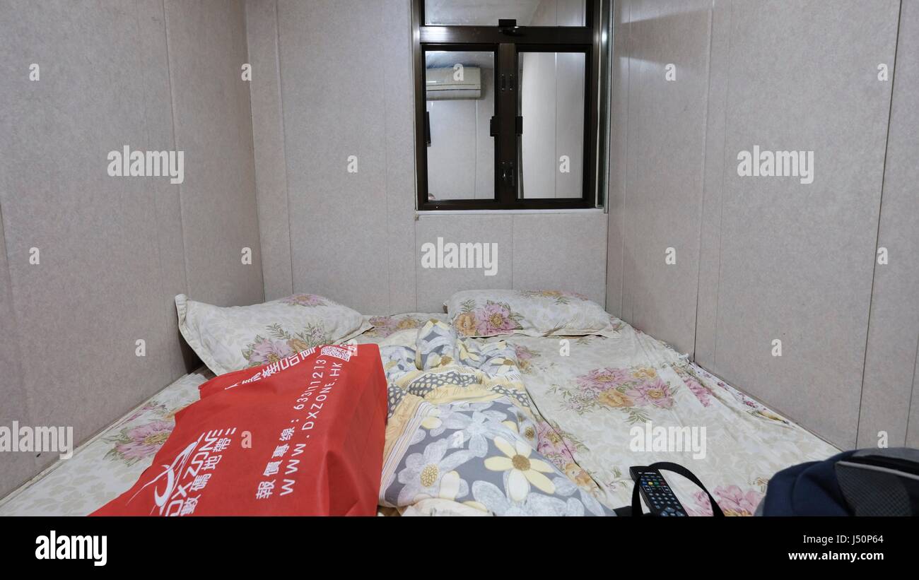 Low Budget Hotel Room Mongkok Hong Kong Stock Photo - Alamy