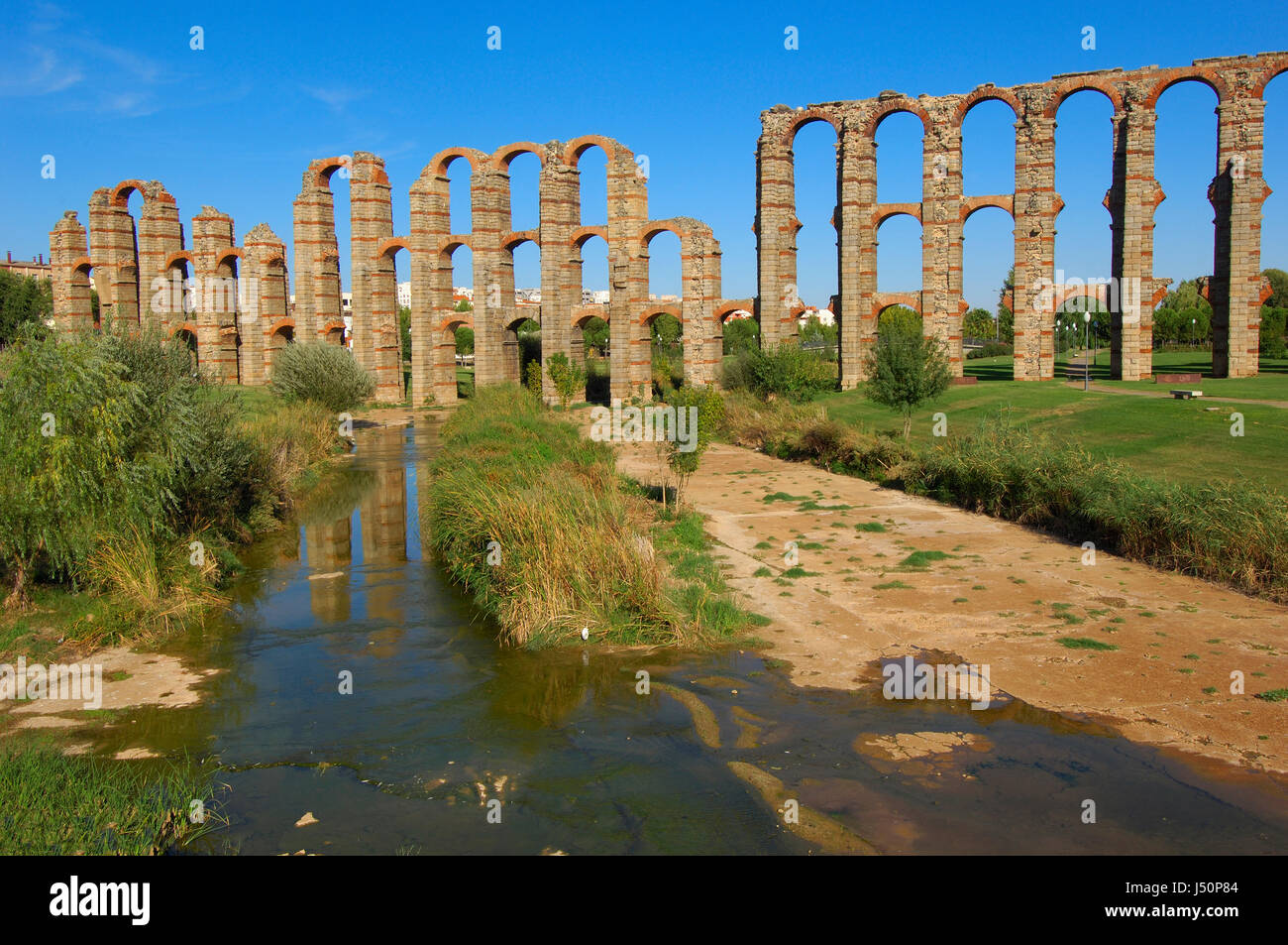 Merida, Los Milagros Aqueduct, Los Milagros Roman aqueduct , Aqueduct ...