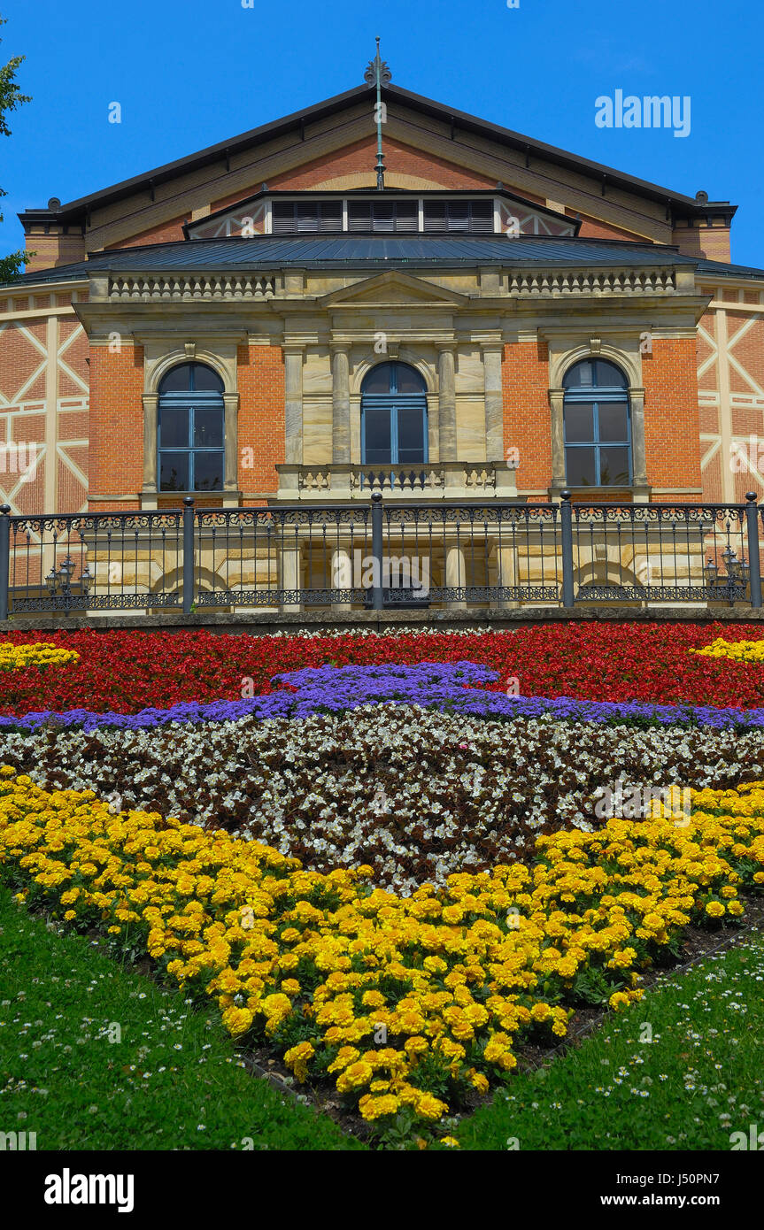 Bayreuth, Festival Richard Wagner Opera House, Bayreuth Festspielhaus ...