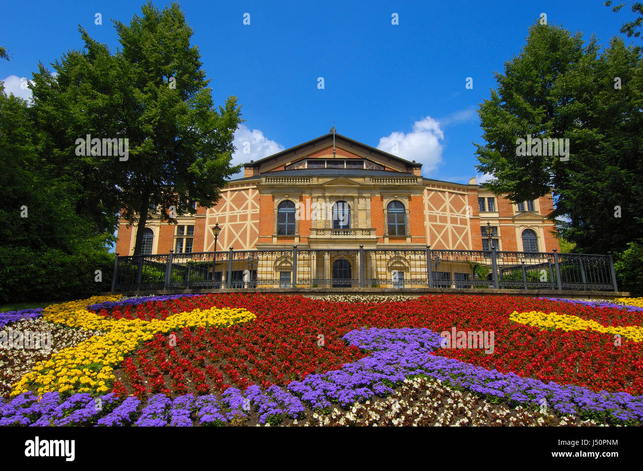 Bayreuth, Festival Richard Wagner Opera House, Bayreuth Festspielhaus ...