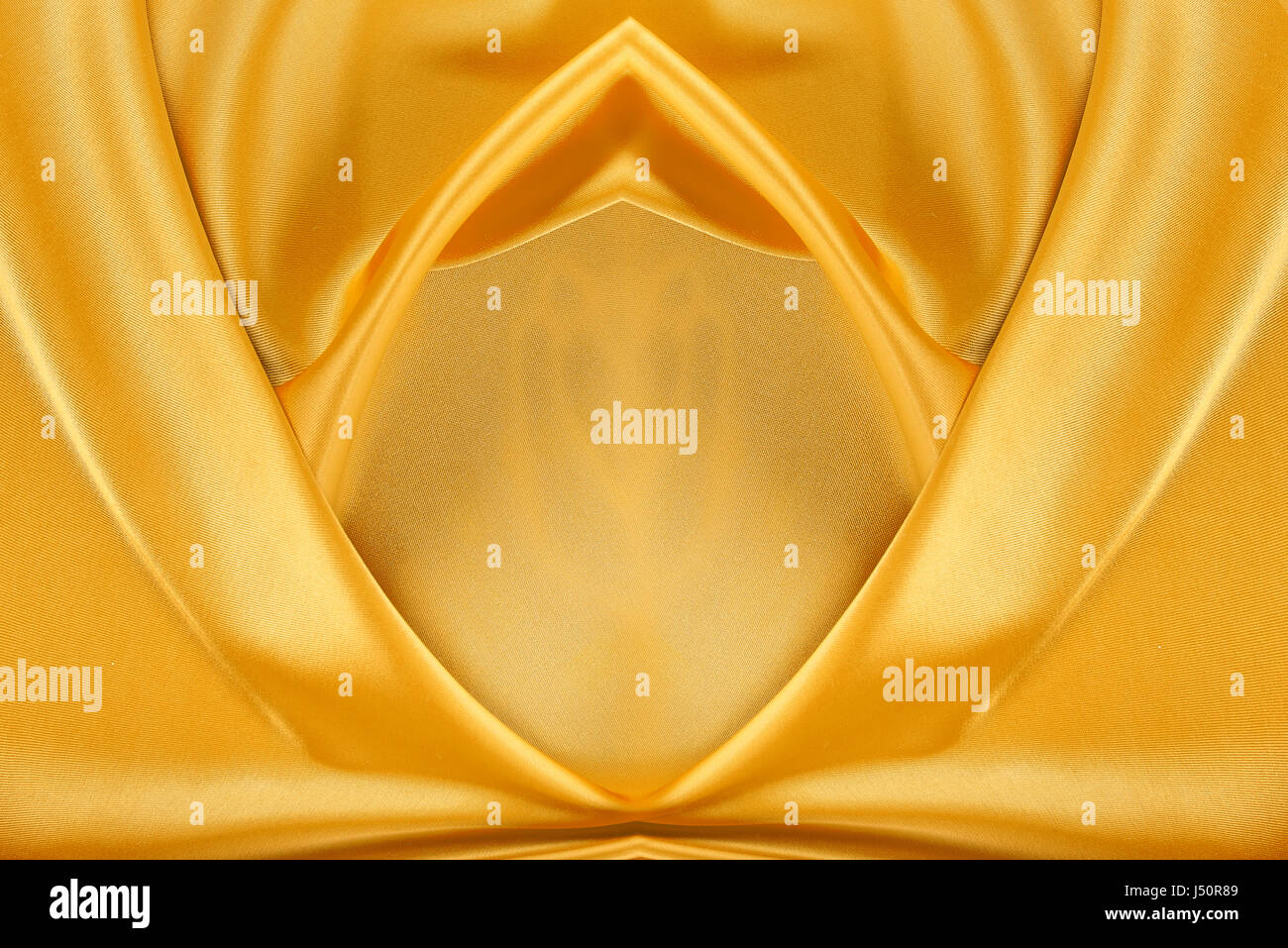 Gold silk satin Stock Photo - Alamy