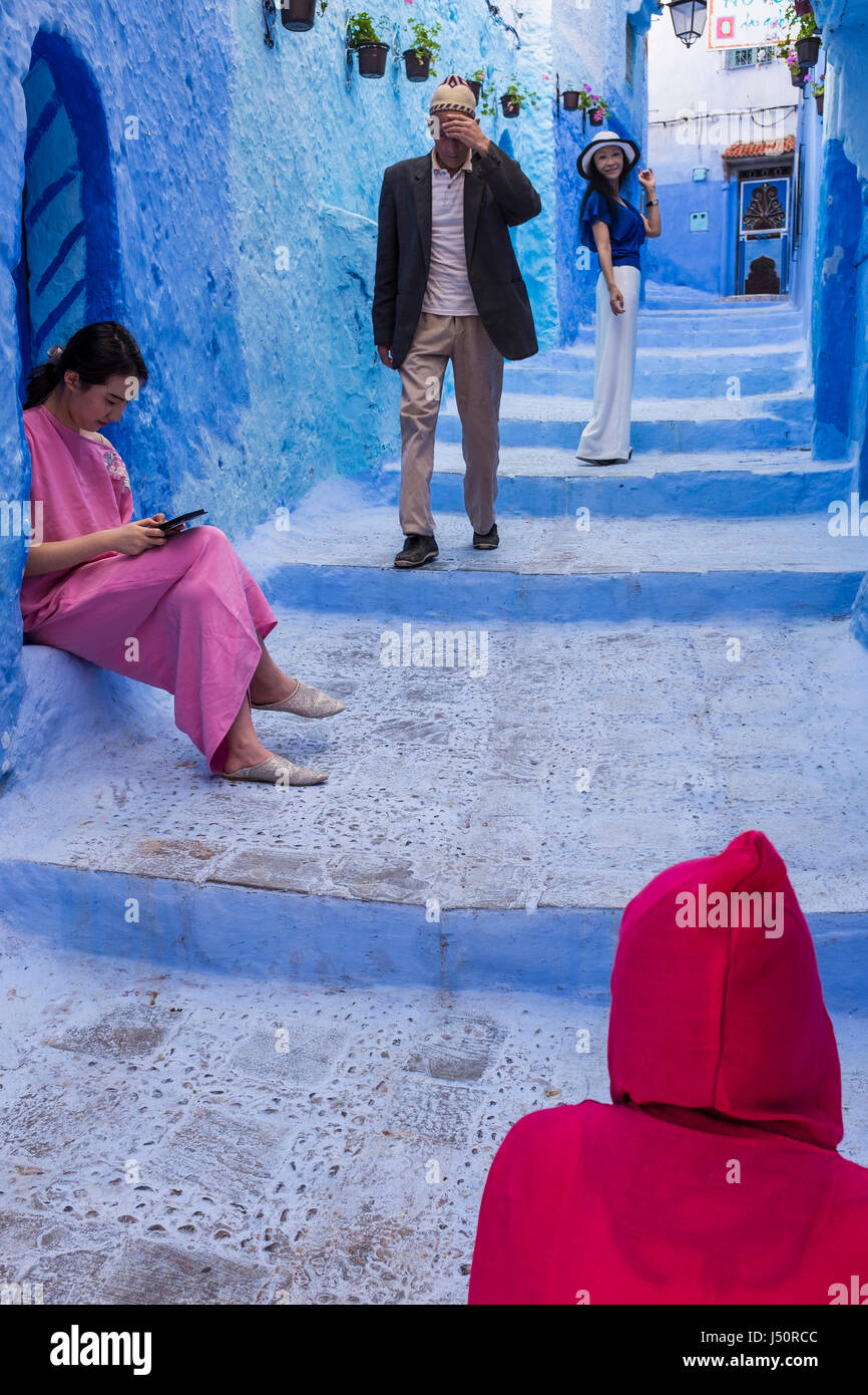 Chefchaouen blu hi-res stock photography and images - Alamy