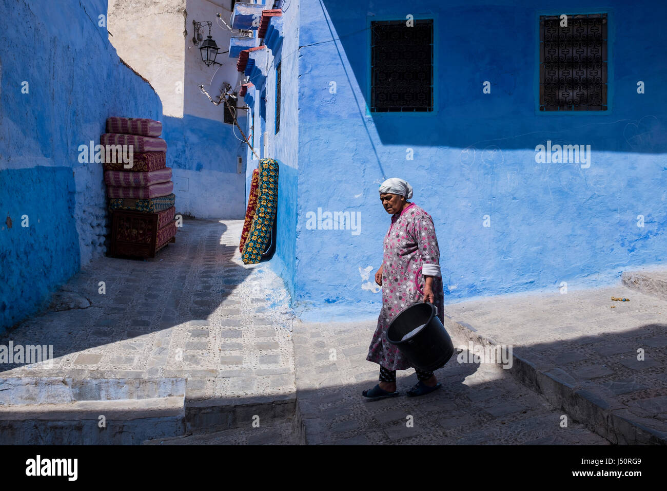 Chefchaouen blu hi-res stock photography and images - Alamy