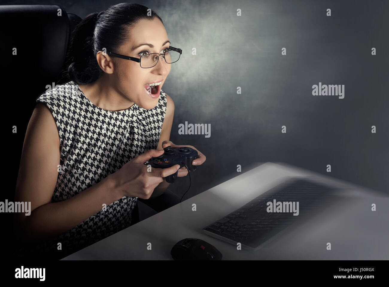 Entrepreneur euphoric hi-res stock photography and images - Alamy