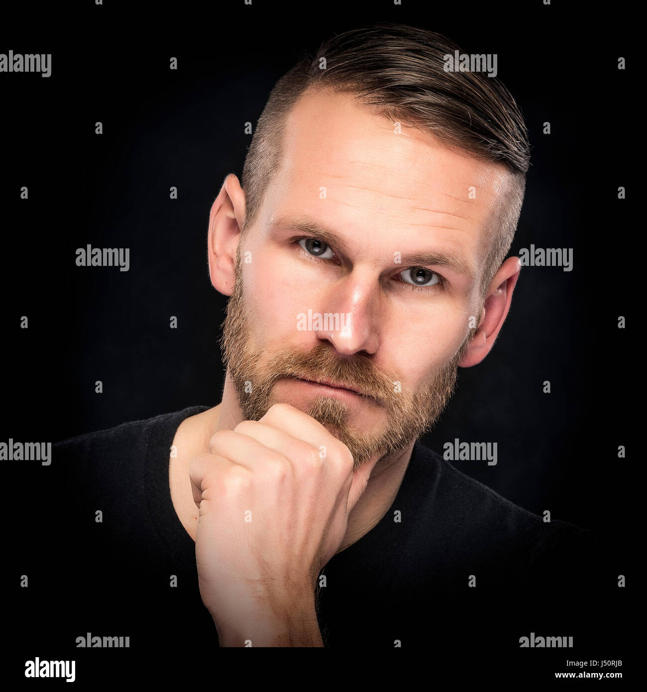 Portrait of an handsome man Stock Photo - Alamy