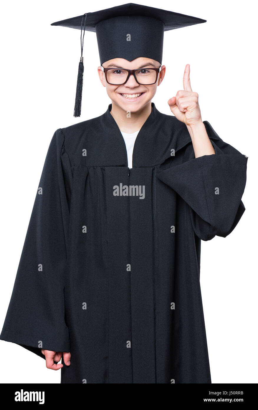 Graduate teen boy student Stock Photo - Alamy