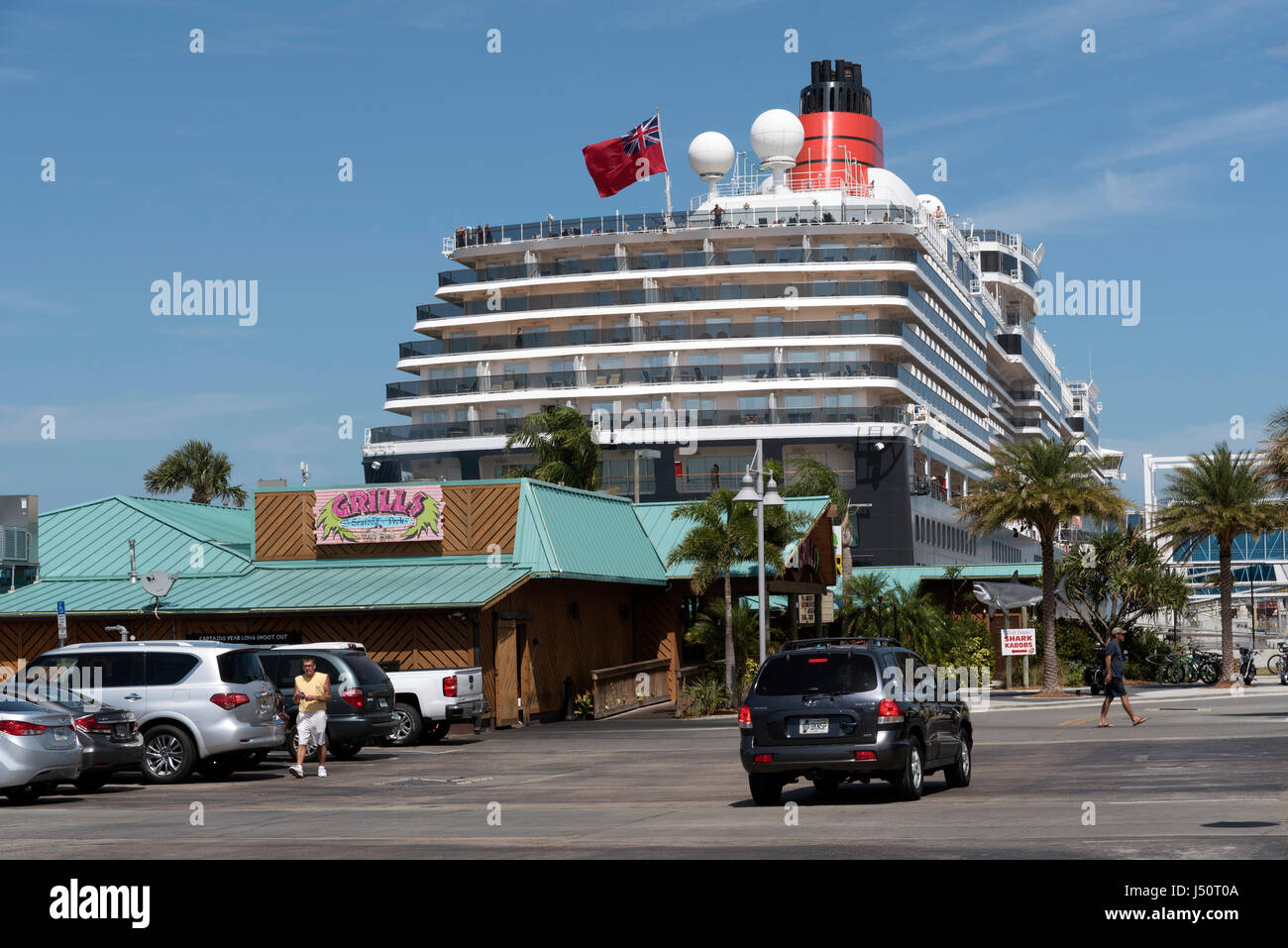 Cruise ship alongside at Port Canaveral, Florida, USA Stock Photo - Alamy