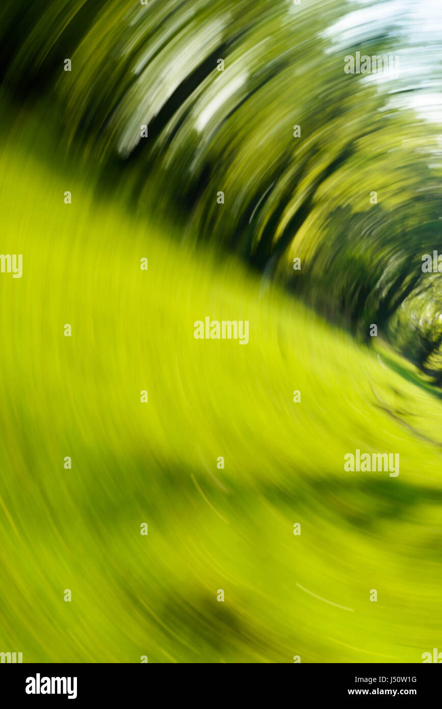 blurred motion spring landscape background Stock Photo - Alamy