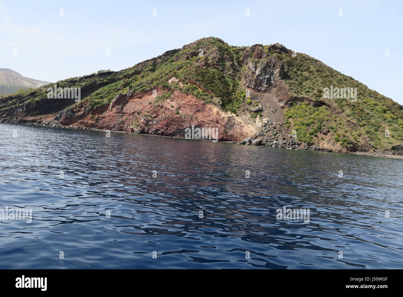 Vulcano is a small volcanic island in the Tyrrhenian Sea, north of ...