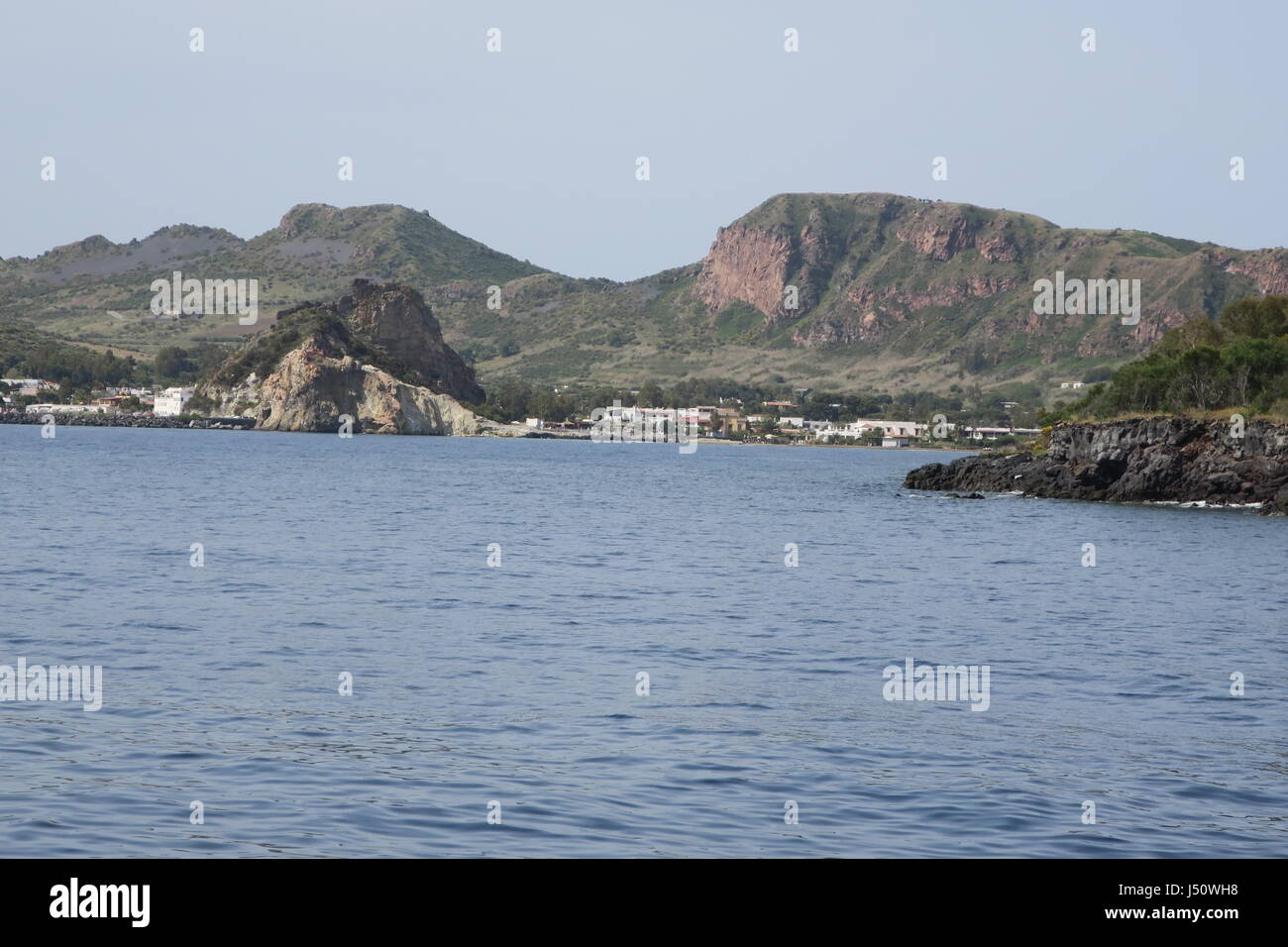 Vulcano is a small volcanic island in the Tyrrhenian Sea, north of ...