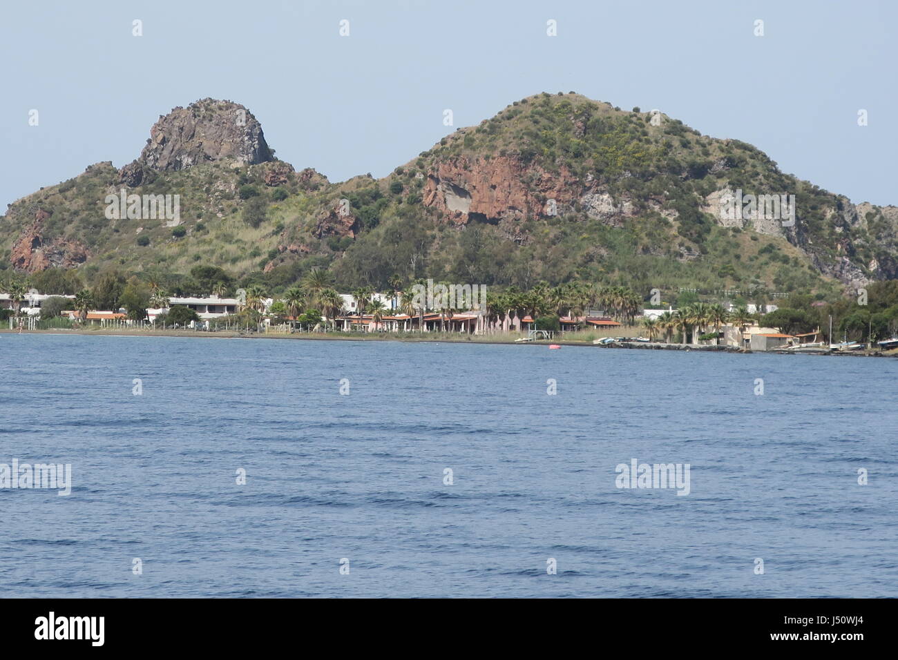 Vulcano is a small volcanic island in the Tyrrhenian Sea, north of ...