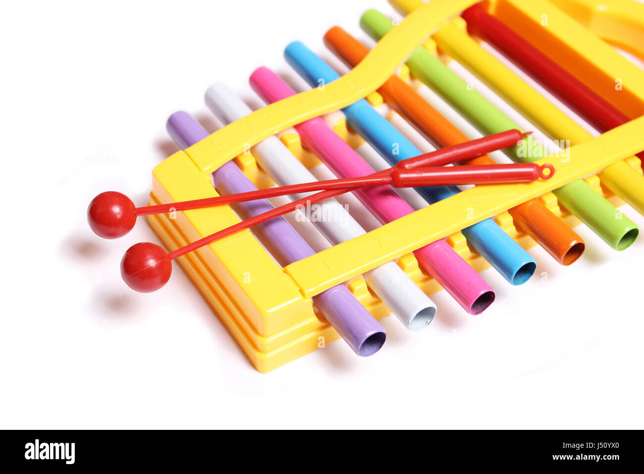 Rainbow xylophone child hi-res stock photography and images - Alamy