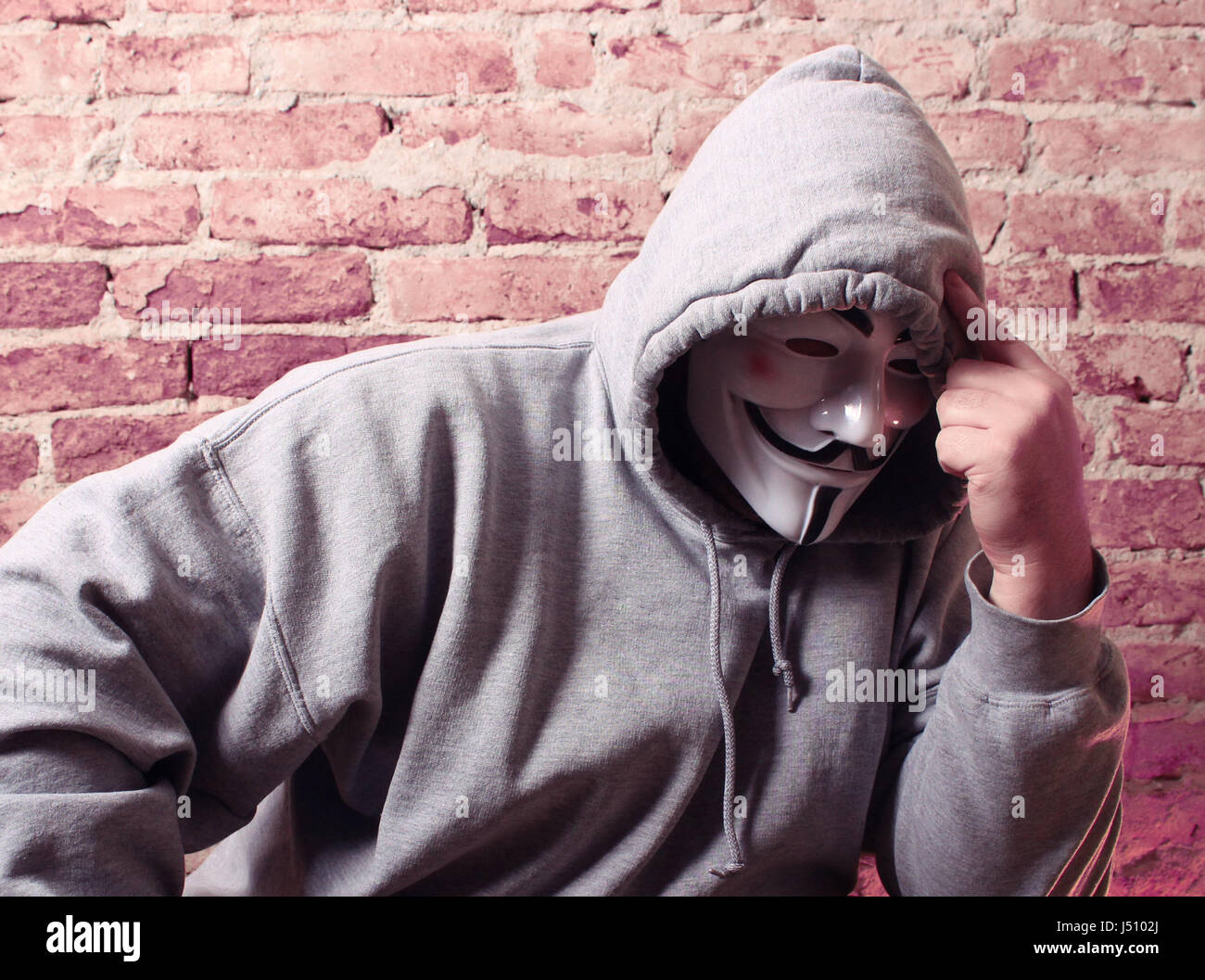 Anonymous hacker protest hi-res stock photography and images - Alamy