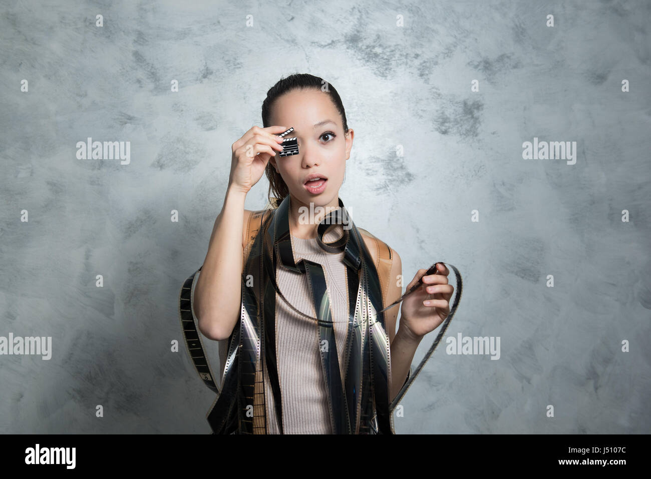 Surprised eye hi-res stock photography and images - Alamy