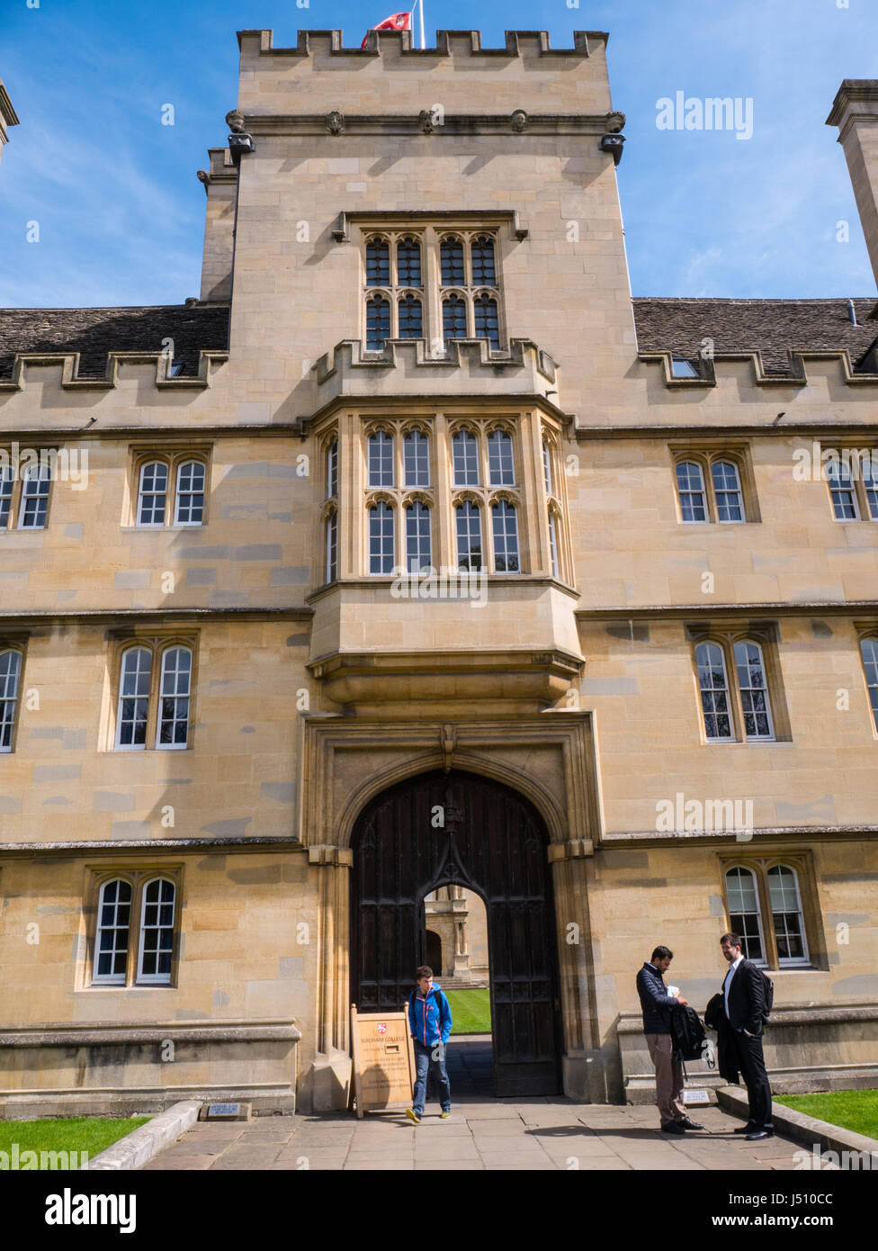 Wadham College University Of Oxford High Resolution Stock Photography ...