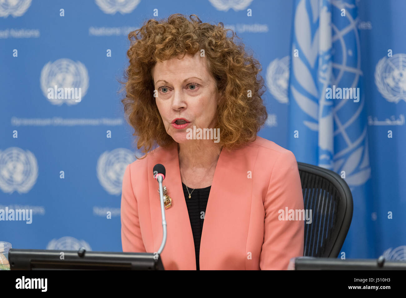 New York, USA. 15th May, 2017. Mary Snapp, Corporate Vice President of ...