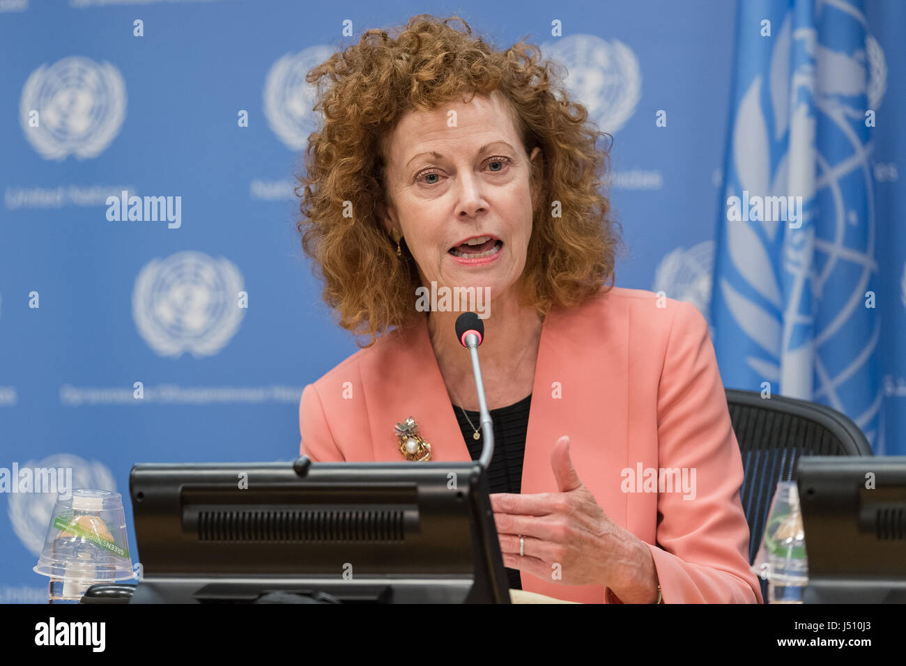 New York, USA. 15th May, 2017. Mary Snapp, Corporate Vice President of ...