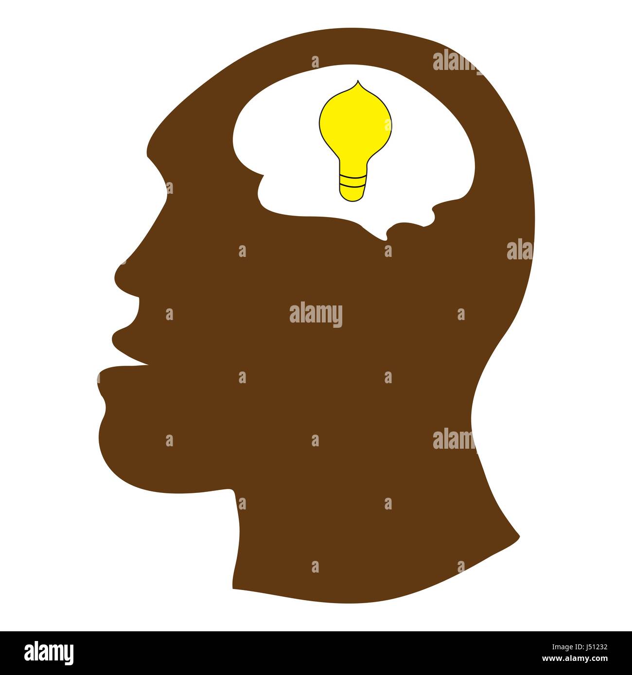 Man neck profile Stock Vector Images - Alamy