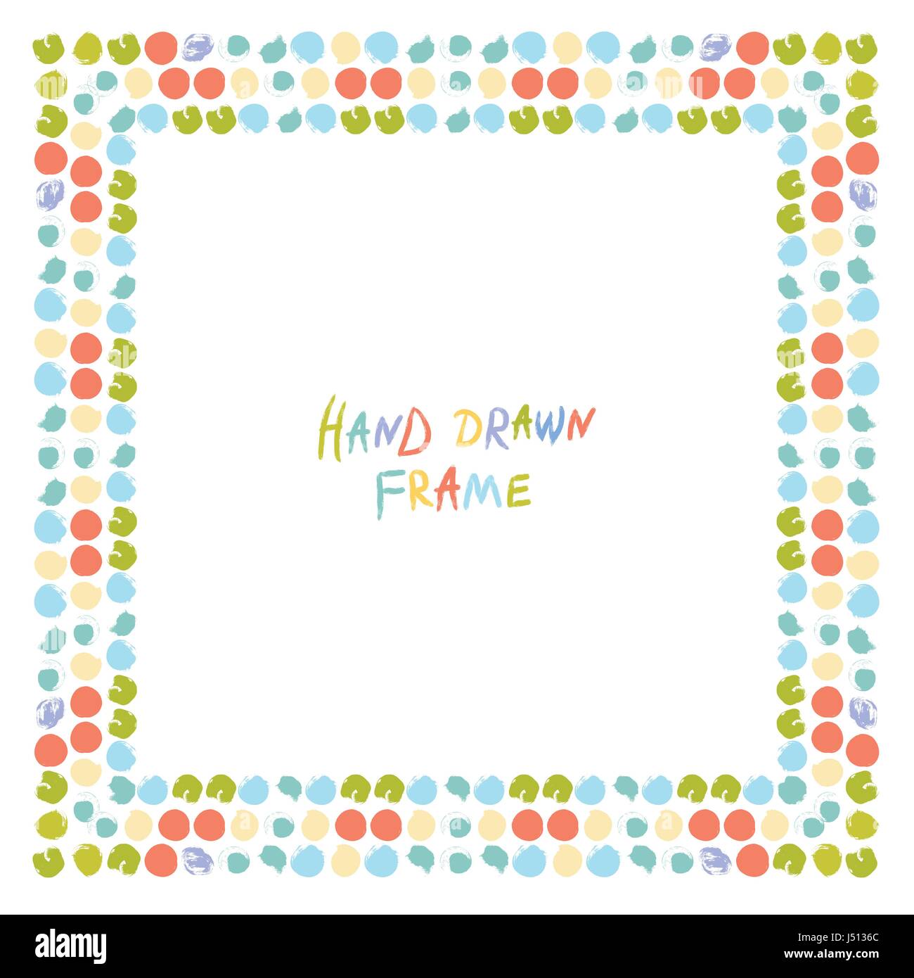 Colorful abstract frame Stock Vector Image & Art - Alamy