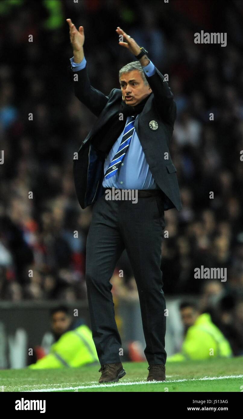 JOSE MOURINHO CHELSEA FC HEAD COACH CHELSEA FC HEAD COACH OLD TRAFFORD ...