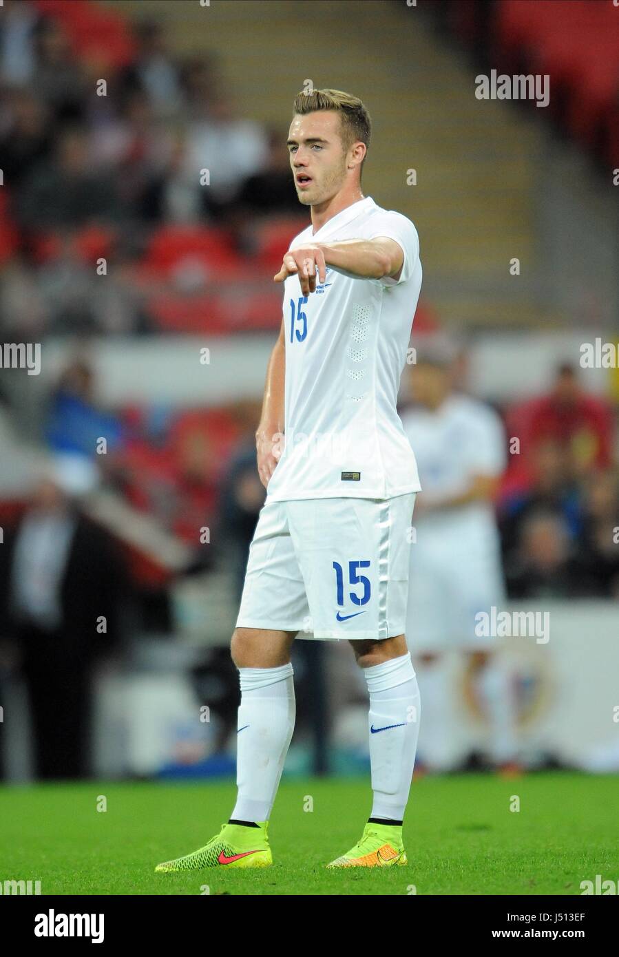 CALUM CHAMBERS ENGLAND WEMBLEY STADIUM LONDON ENGLAND 03 September 2014 ...