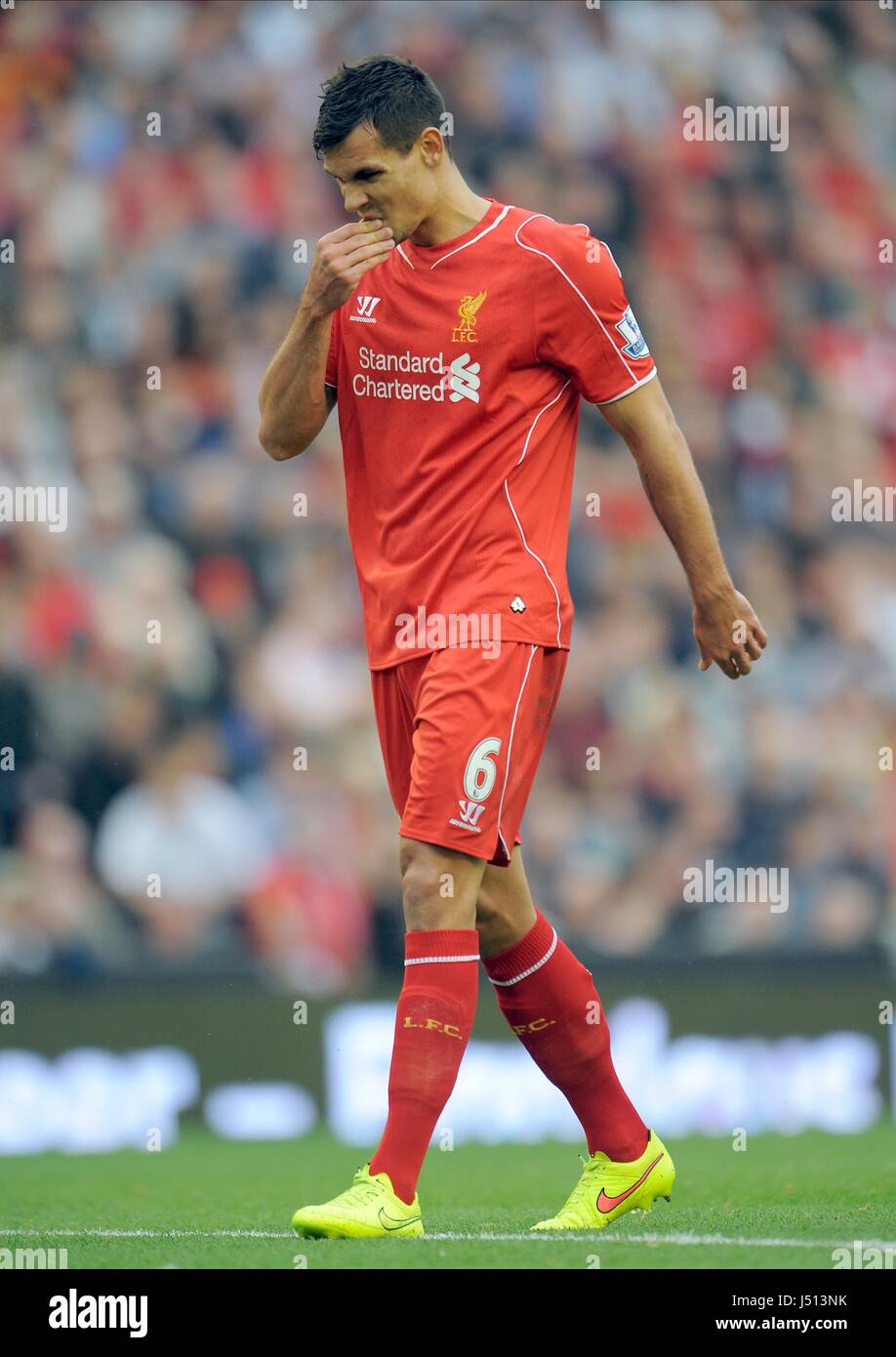 DEJAN LOVREN LIVERPOOL FC LIVERPOOL FC ANFIELD LIVERPOOL ENGLAND 13 ...