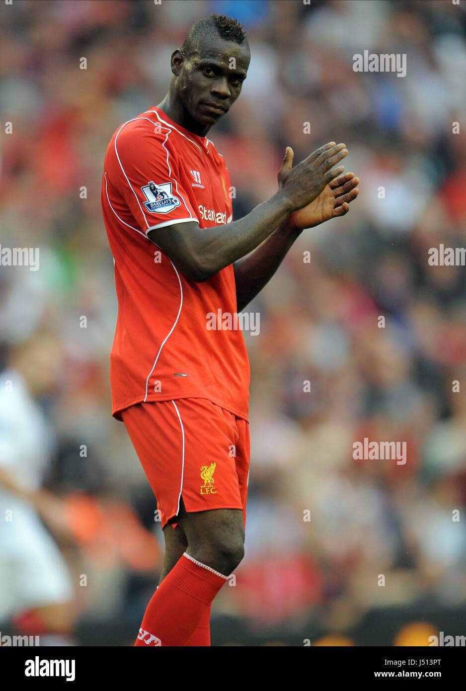 MARIO BALOTELLI LIVERPOOL FC LIVERPOOL FC ANFIELD LIVERPOOL ENGLAND 13 ...